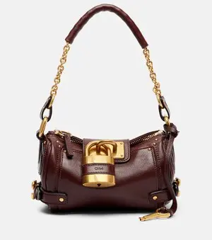 Chloé Paddington Small Leather Shoulder Bag - Brown