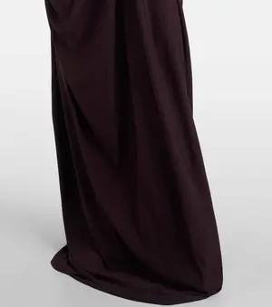 Stella McCartney Strapless Crêpe Jersey Gown