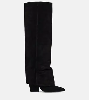 Paris Texas Jane 100 Suede Knee-high Boots