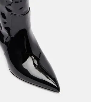 Paris Texas 60 Patent Leather Knee-high Boots - Black
