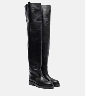 Women's Leather Over Knee Boots