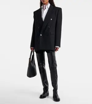 Paris Texas Leather Over-the-knee Boots