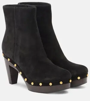 Veronica Beard Zip Up Booties