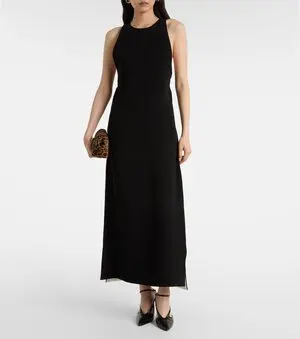 TOTEME Cutout Leather Pumps - Black