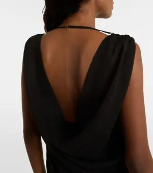XU ZHI Beaded Jersey Top