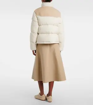 Moncler Angelys Down Jacket - Beige