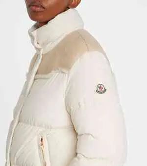 Moncler Angelys Down Jacket - Beige