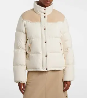 Moncler Angelys Down Jacket - Beige