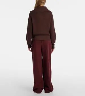 Varley Enrico Zip-up Cardigan - Brown