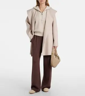 Varley Edgemere Wool-blend Wrap Jacket