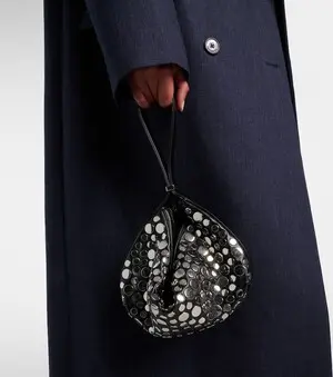 Staud Demy Small Studded Shoulder Bag