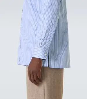 Charvet Striped Cotton Poplin Shirt