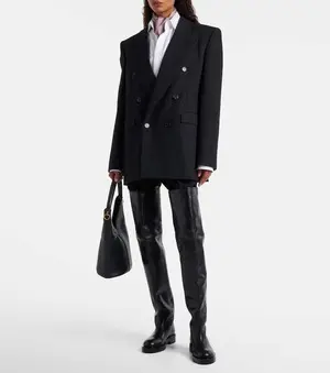 Paris Texas Leather Over-the-knee Boots