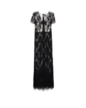 Prada Long Lace Dress