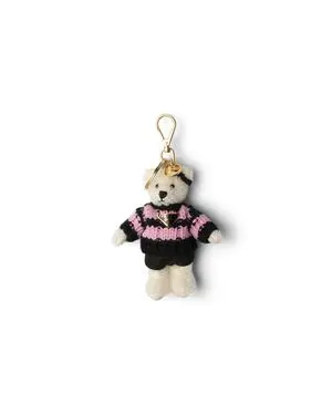 Prada Teddy Keychain Charm - Pink