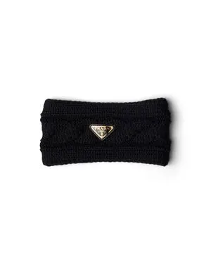 Prada Wool Headband - Black