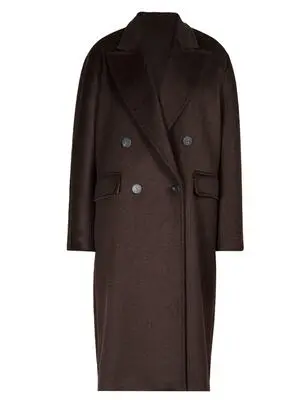 Max Mara Angus Overcoat In Cashmere, Alpaca, And Wool