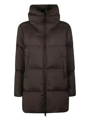 Herno A-Shape Down Jacket In Ecoage - Brown