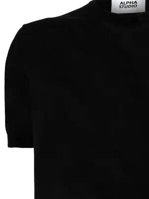 Alpha Studio Short-sleeve Round-neck T-shirt