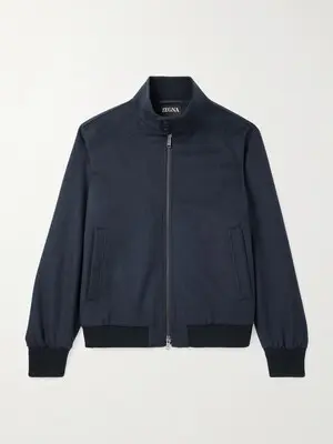 Men's Wool & Cashmere Bomber Jackets
