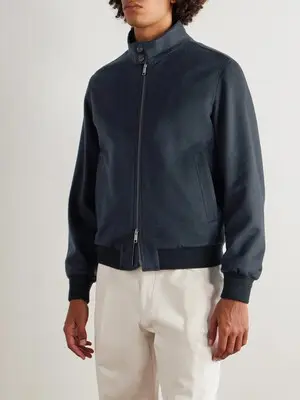Zegna Oasi Cashmere Blouson Jacket
