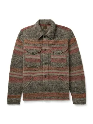 Ralph Lauren Wallace Wool-blend Jacquard Overshirt