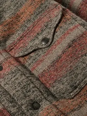 Ralph Lauren Wallace Wool-blend Jacquard Overshirt
