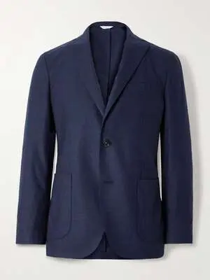 Boglioli Virgin Wool Suit Jacket - Navy