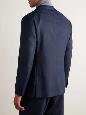 Boglioli Virgin Wool Suit Jacket - Navy