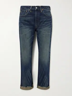 Ralph Lauren Cropped Straight-leg Jeans - Blue