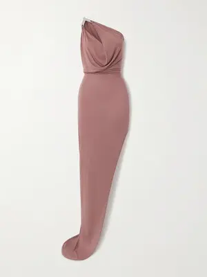 Rick Owens Hydra Aaliyah One-shoulder Gown