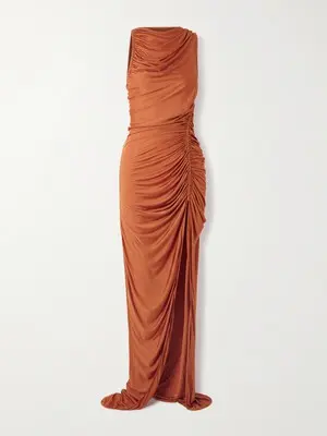 Draped Satin-jersey Gowns