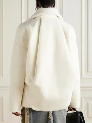 Rick Owens Wool Peplum Jacket