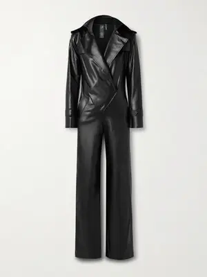 Norma Kamali Double-breasted Jumpsuit - Black