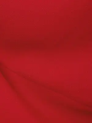 Bernadette Ezra Ruched Crepe Midi Dress - Red