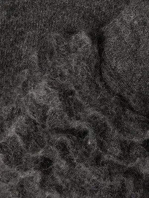 Alaïa Ruched Mohair-blend Sweater