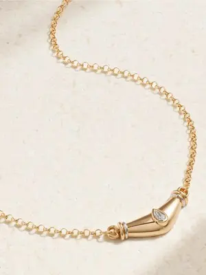L’ATELIER NAWBAR Karma Diamond Necklace - Gold