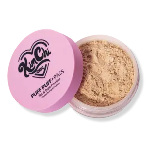 KIMCHI CHIC BEAUTY Puff Puff Pass Set & Bake Powder - 04 Peachy