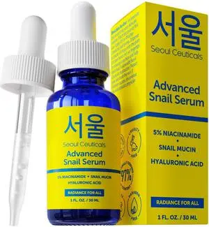 SEOUL CEUTICALS Korean Skin Care Niacinamide Advanced Snail Serum - One-color