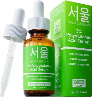 SEOUL CEUTICALS Korean Skin Care 3% Polyglutaimic Acid Serum - One-color