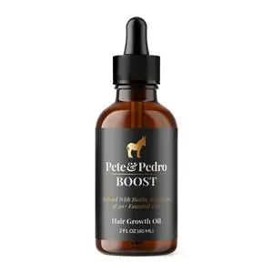 PETE & PEDRO Boost Hair Strengthening, Scalp Health & Natural Growth Oil - One-color