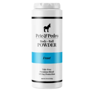 PETE & PEDRO Frost Body & Balls Talc-free Powder Deodorant Absorbs Sweat In Groin, Privates, & Feet - One-color