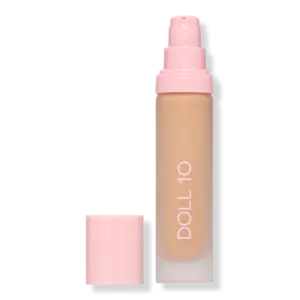 DOLL 10 T.c.e This Covers Everything Super Coverage Serum Makeup With Peptides - Medium