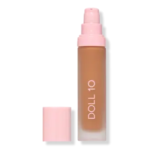 DOLL 10 T.c.e This Covers Everything Super Coverage Serum Makeup With Peptides - Deep