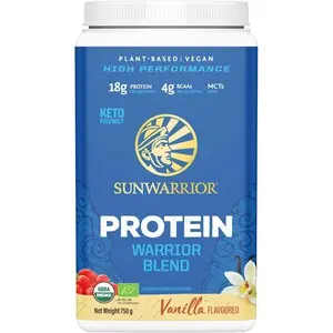 SUNWARRIOR Warrior Blend Organic Vanilla 750 Grams - One-color