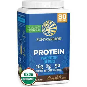 SUNWARRIOR Warrior Blend Organic Chocolate 750 Grams - One-color