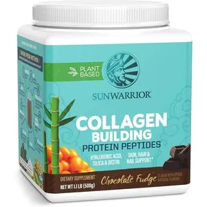 SUNWARRIOR Collagen Plant Based Chocolate 500 Grams - One-color