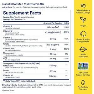 RITUAL Essential For Multivitamin 18+ 60 Capsules