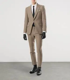 TOM FORD Virgin Wool-blend Dyllan Trousers