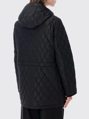 Burberry Knee-length Quilted Hooded Coat